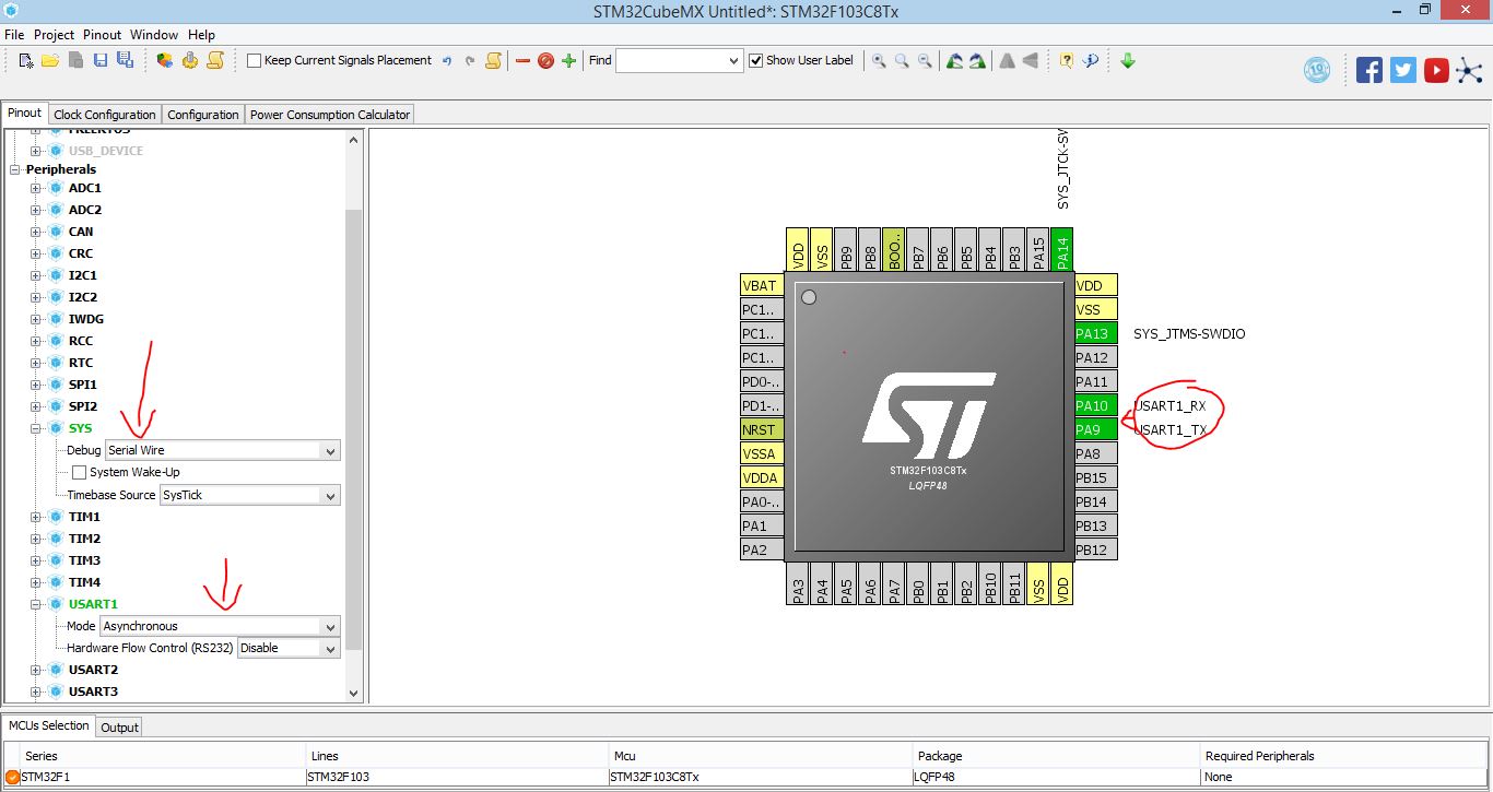 PUBLICO:Tutoriales básicos para poder utilizar la placa STM32F103C8T6 ...